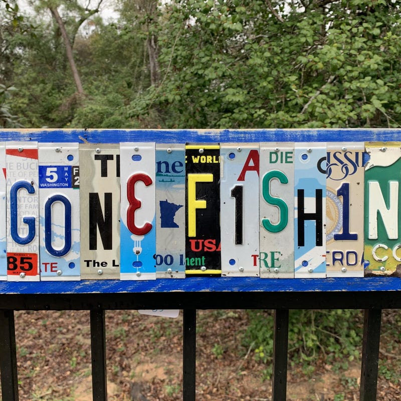 Fishing Signs - Etsy