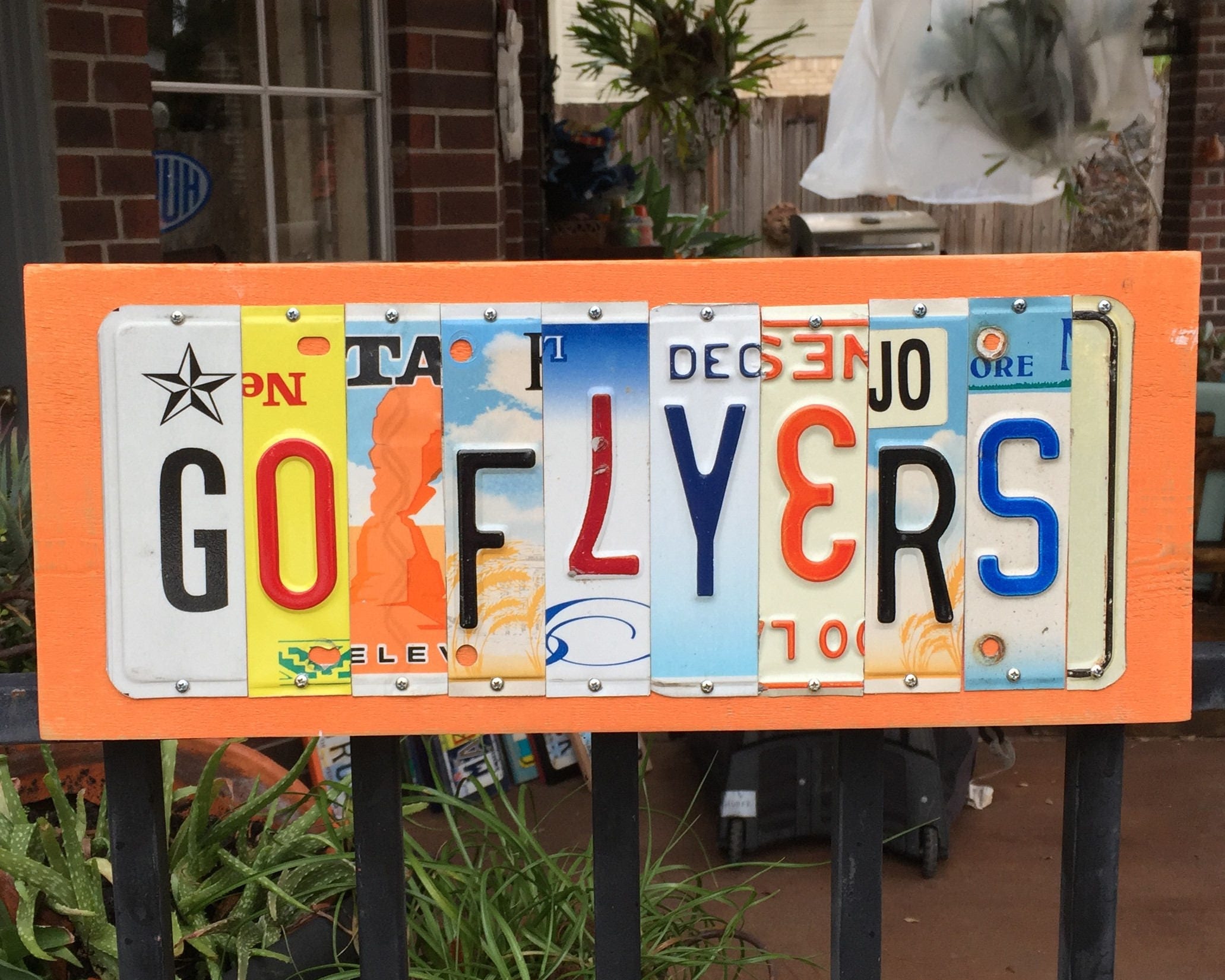 GO FLYERS Philadelphia Flyers hockey license plate sign Man | Etsy