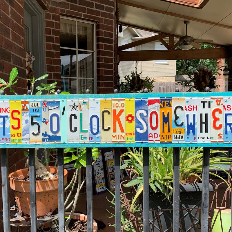 5 Oclock Somewhere Sign - Etsy