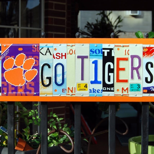 Clemson Sign - Etsy