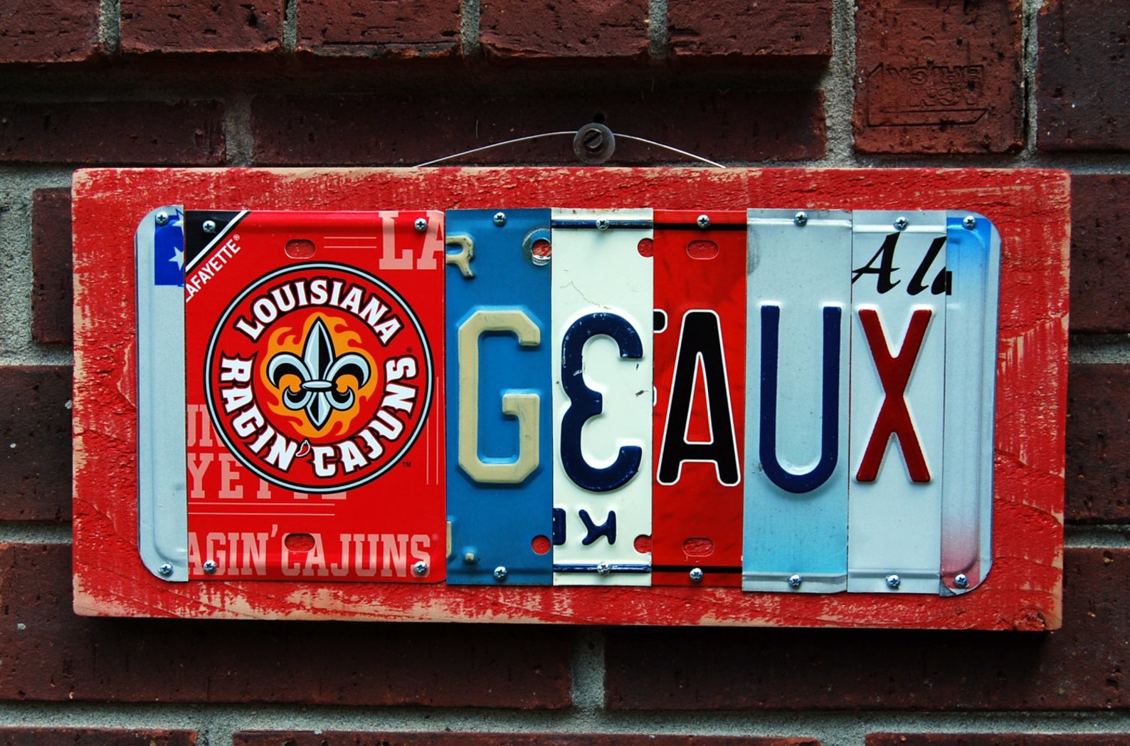 GEAUX ULL / University of Louisiana-lafayette License Plate - Etsy