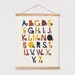 Alphabet - Mid Century Modern Kids Wall Art - Children's Wall Art ...