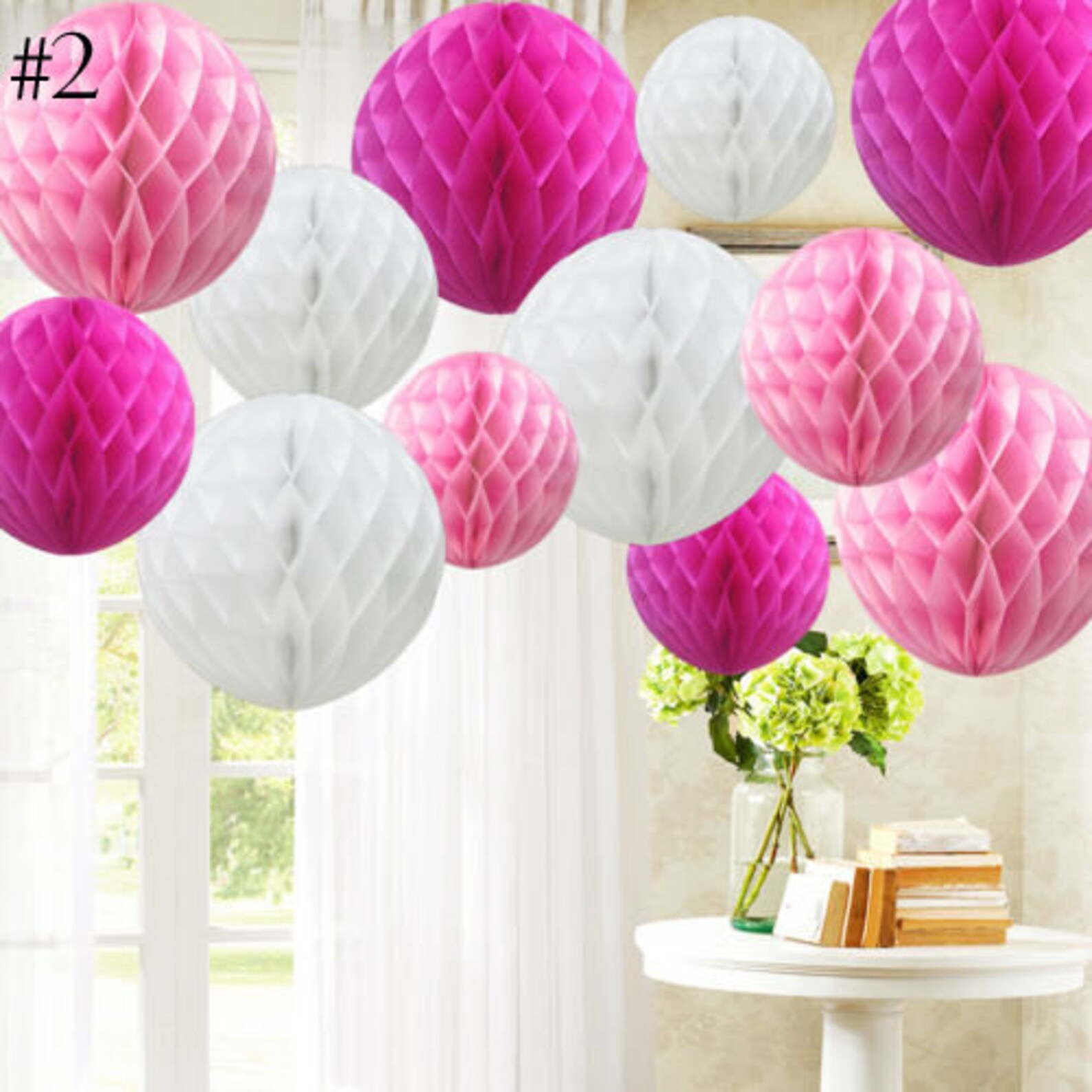 12 Pack Tissue Paper Honeycombs Tissue Paper Balls - Etsy
