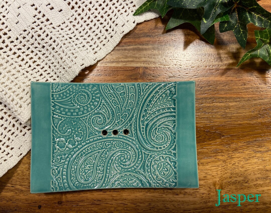 11 X 7 Cm Square Soap Dish shiva Made of Ceramic - Etsy