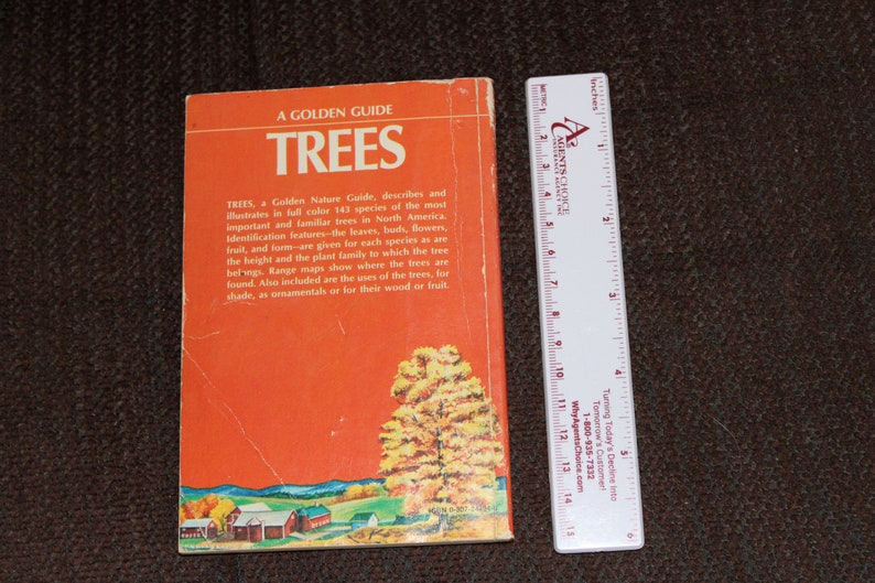 The Golden Guide -trees Copyright 1956 - Etsy