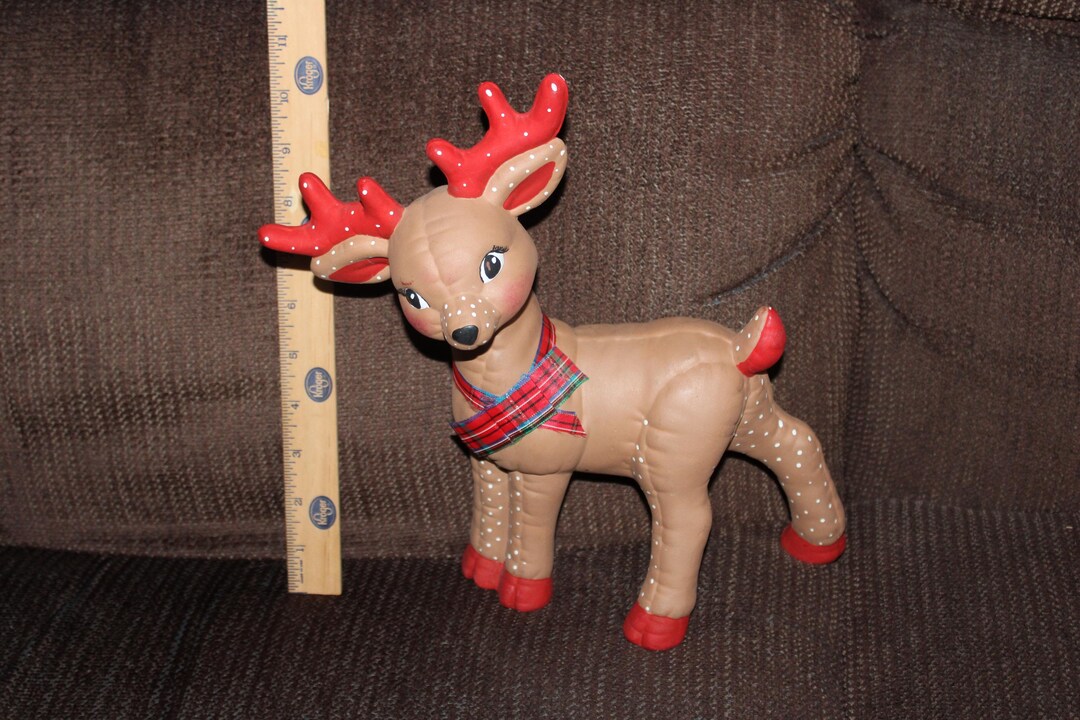 Vintage Ceramic Kimple Reindeer - Etsy