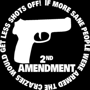 If More Sane People Were Armed Custom Car Truck Van Window or Bumper ...