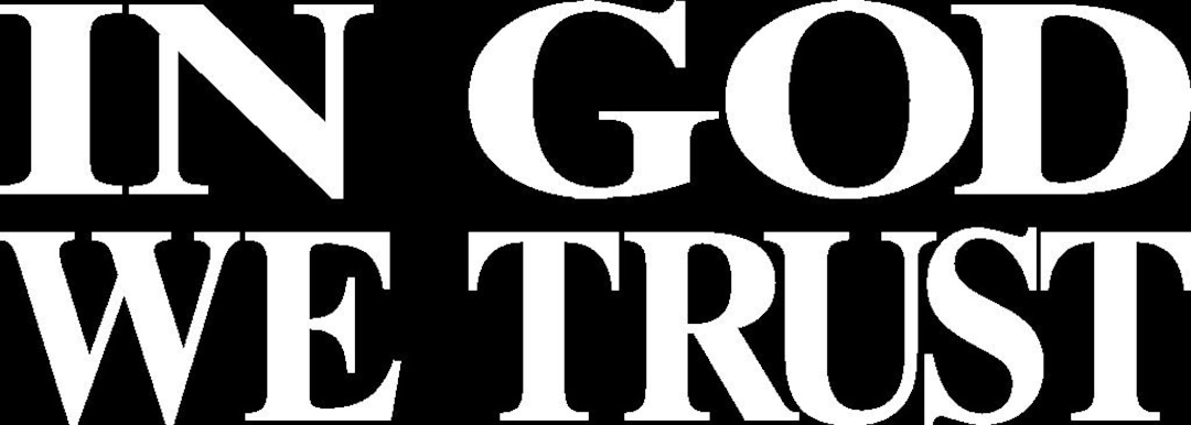 In God We Trust Die Cut Vinyl Decal Bumper Sticker - Etsy