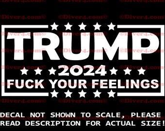 Trump Window Decal | Etsy