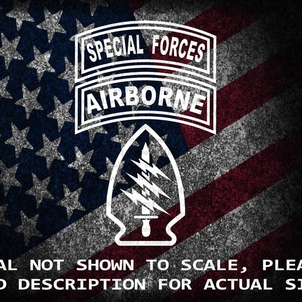 Special Forces Car Window Decal - Etsy