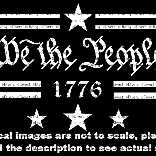 We the People Rear Window Decal - Etsy