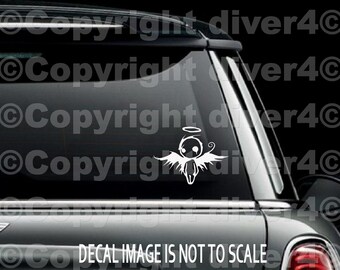 Fallen Angel Decal | Etsy