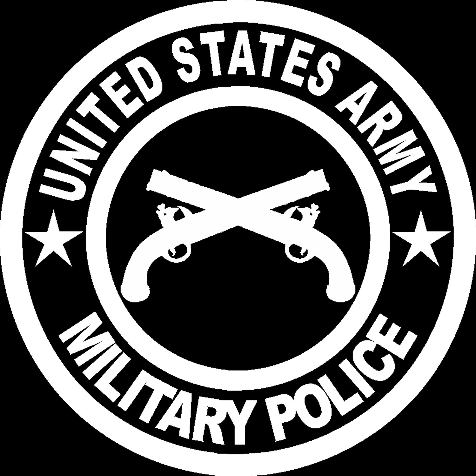 US Army Military Police Custom Car Truck Van Window or Bumper Sticker ...