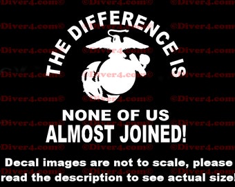 USMC 0321 Marine Recon MOS Car Truck Van Window Decal Sticker | Etsy