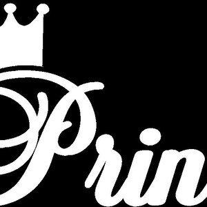 Prince Auto Die Cut Vinyl Car/truck/window Decal Bumper Sticker - Etsy