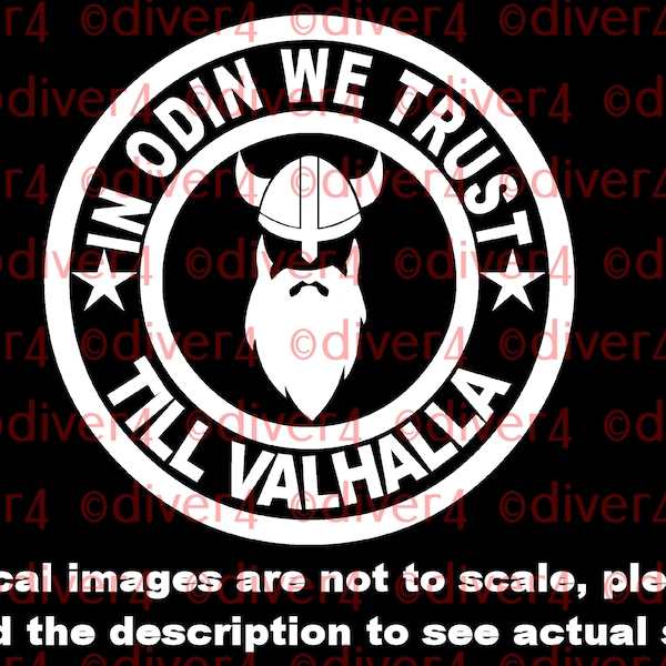 Til Valhalla Window Decal - Etsy