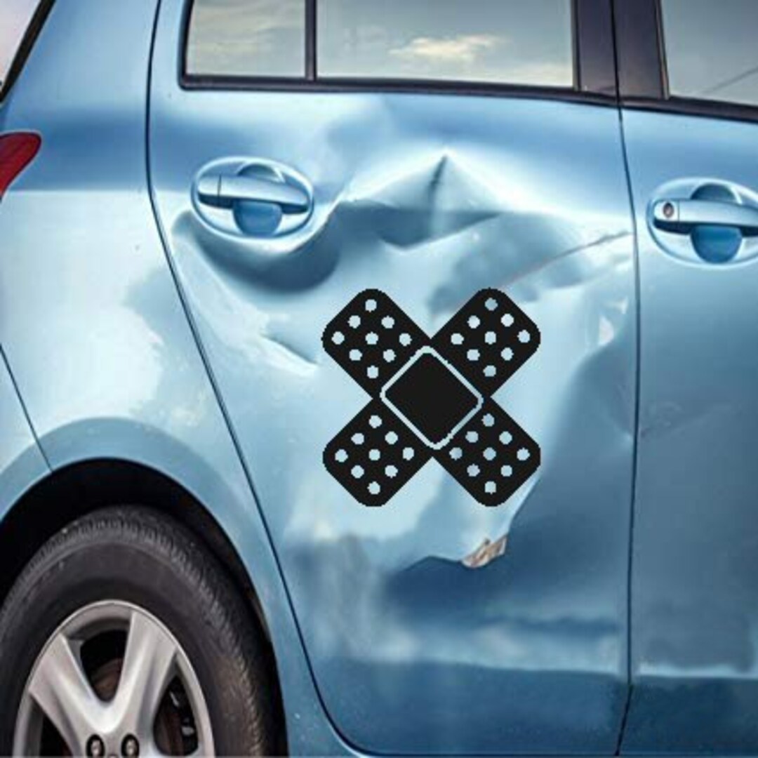 Band Aid Double 12 Inch Dent Ouch Car Truck Van Window or Bumper ...