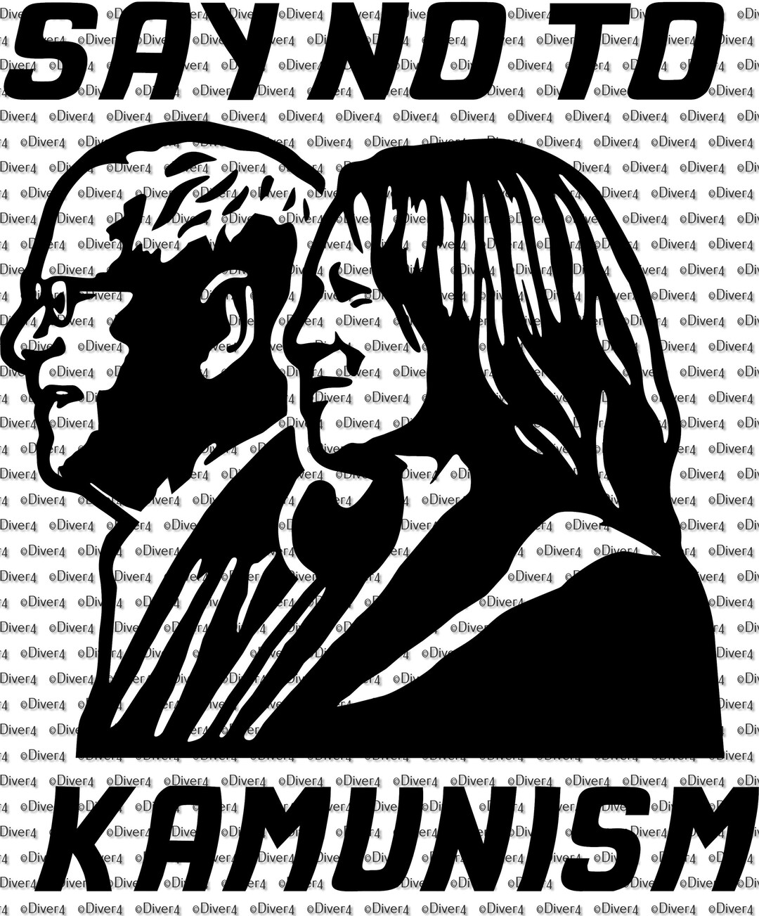 Say No to Kamunism Kamala Walz Car Van Truck Sticker Cut Vinyl Decal ...