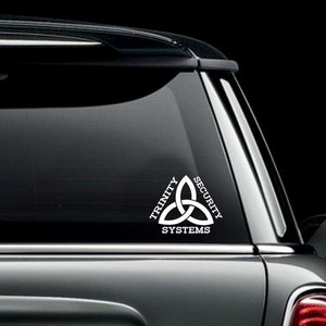 Christian Trinity Security Systems Custom Car Truck Van Window or ...