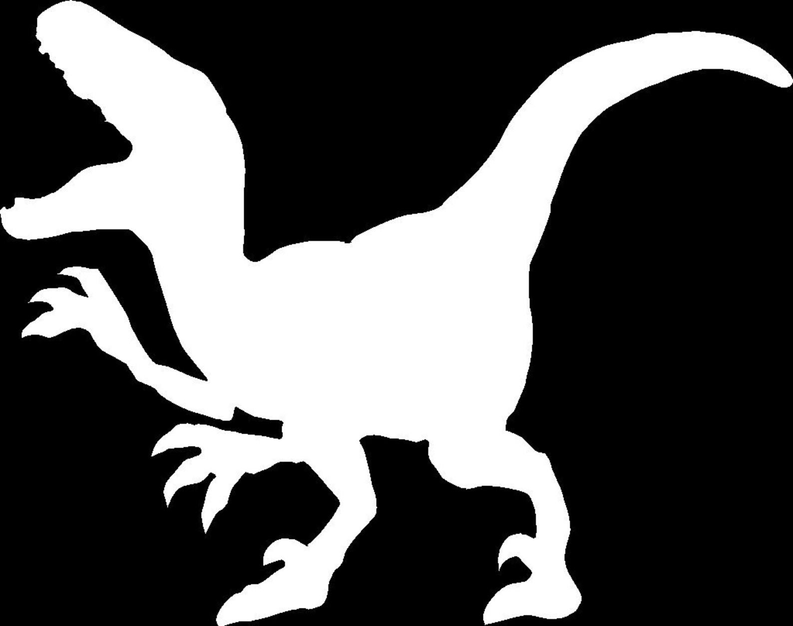 Veloster Raptor velociraptor Dinosaur Silhouette Car Truck - Etsy