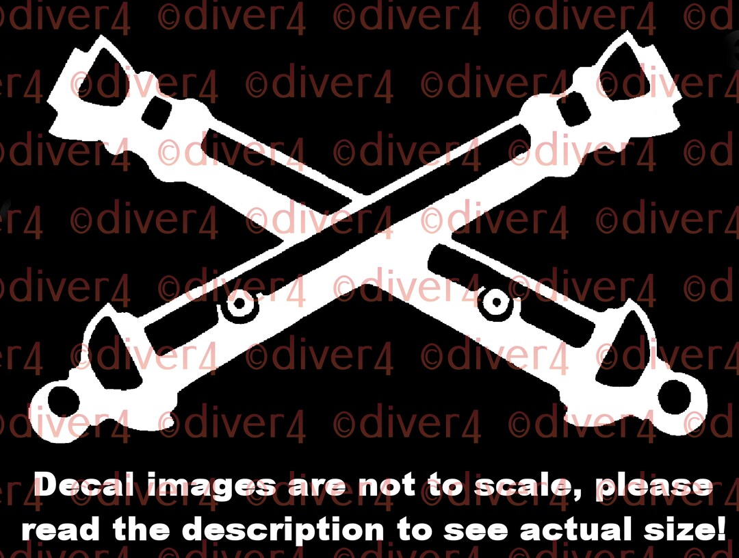 USMC 0811 Field Artillery Crossed Cannons Car Truck Van Vinyl Decal - Etsy