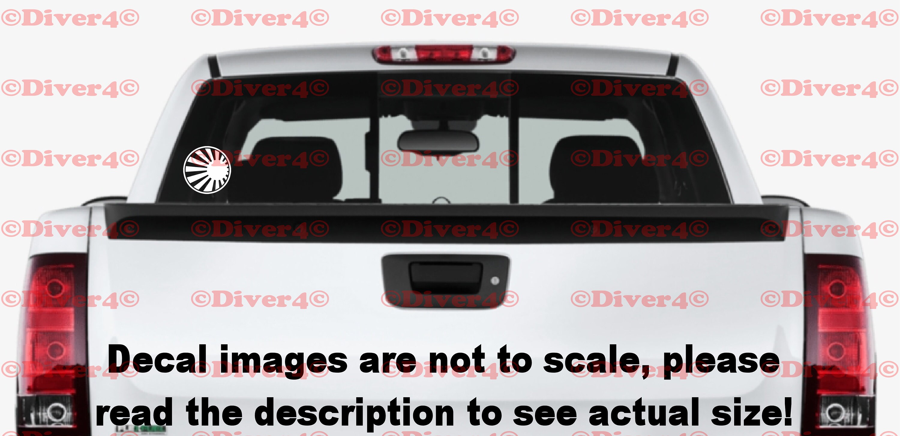 Rising Sun Badge JDM Racing Car Truck Van Window Decal or | Etsy