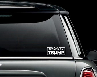 Trump Window Decal | Etsy
