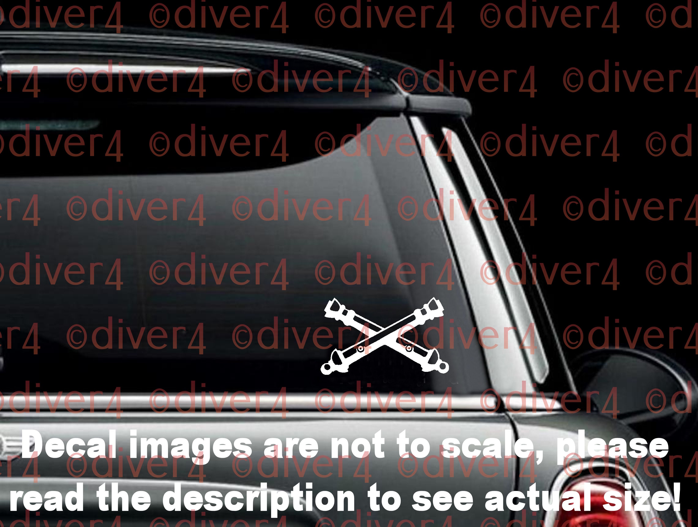 USMC 0811 Field Artillery Crossed Cannons Car Truck Van Vinyl | Etsy