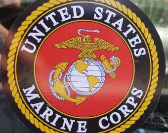 USMC 0321 Marine Recon MOS Car Truck Van Window Decal Sticker | Etsy