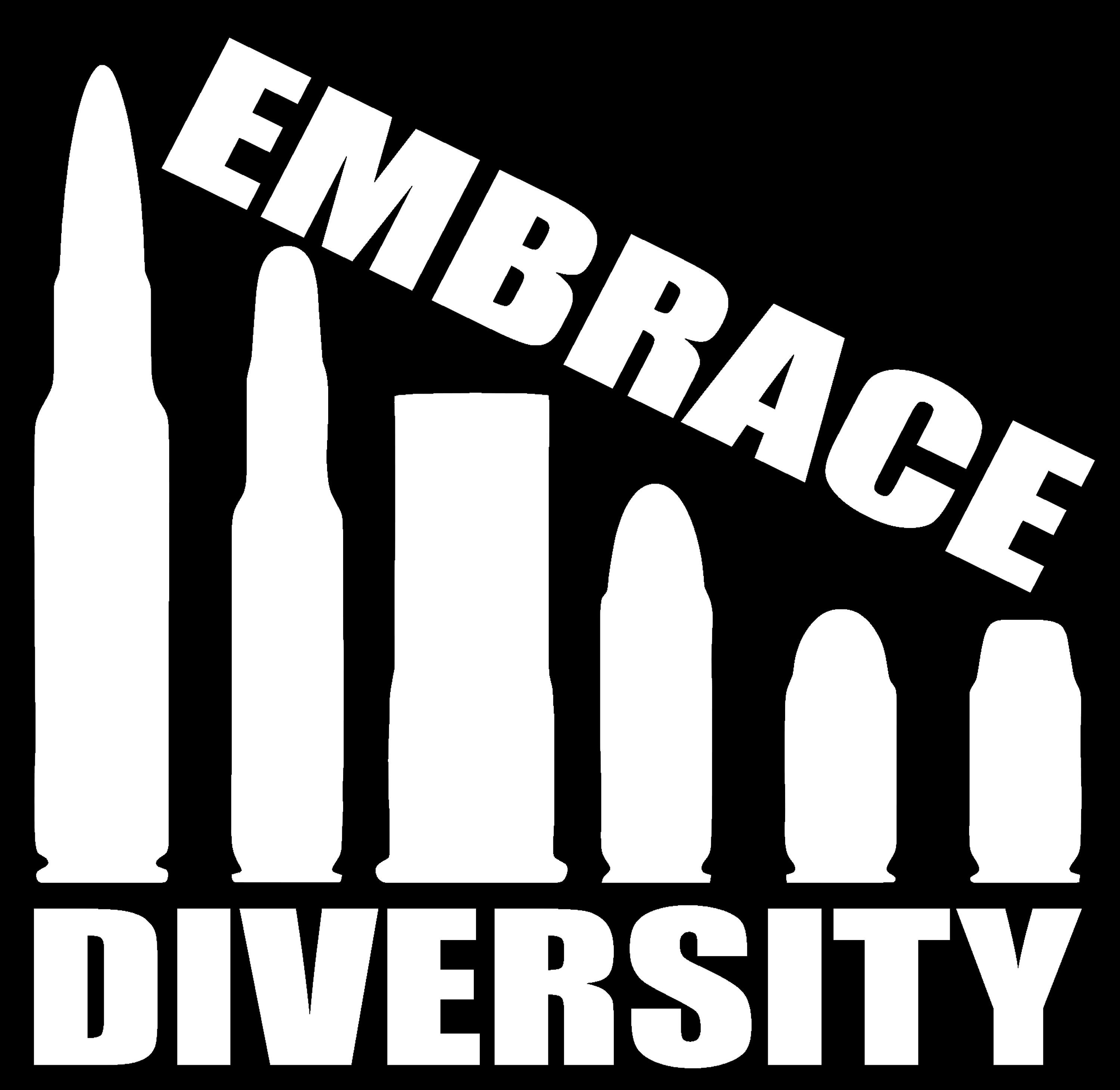 Embrace Diversity Bullets Pro 2nd Amendment Custom Car Truck Van Window ...