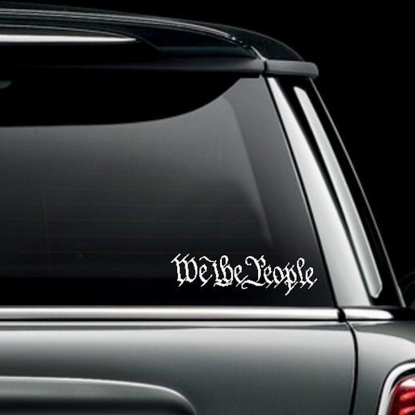 We the People Bumper Stickers - Etsy