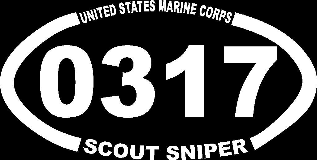 USMC 0317 Scout Sniper Custom Car Truck Van Window or Bumper - Etsy