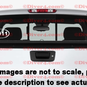 USMC 0911 Drill Instructor Car Truck Van Window or Bumper Sticker Vinyl ...