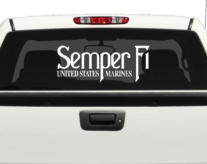 USMC 0321 Marine Recon MOS Car Truck Van Window Decal Sticker Vinyl ...