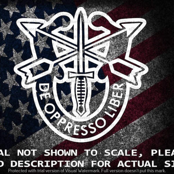 Special Forces Decal - Etsy