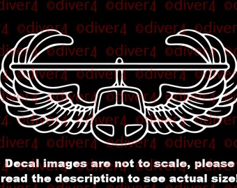Air Assault Badge Vinyl Decal - Etsy