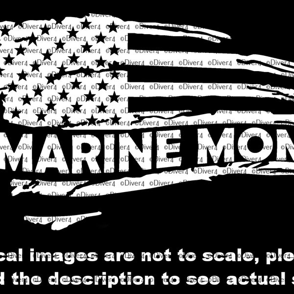 Marine Mom - Etsy