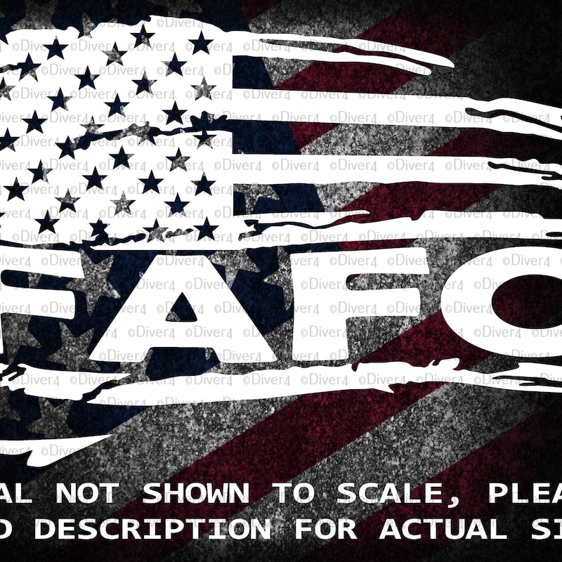 Fafo Distressed Flag - Etsy