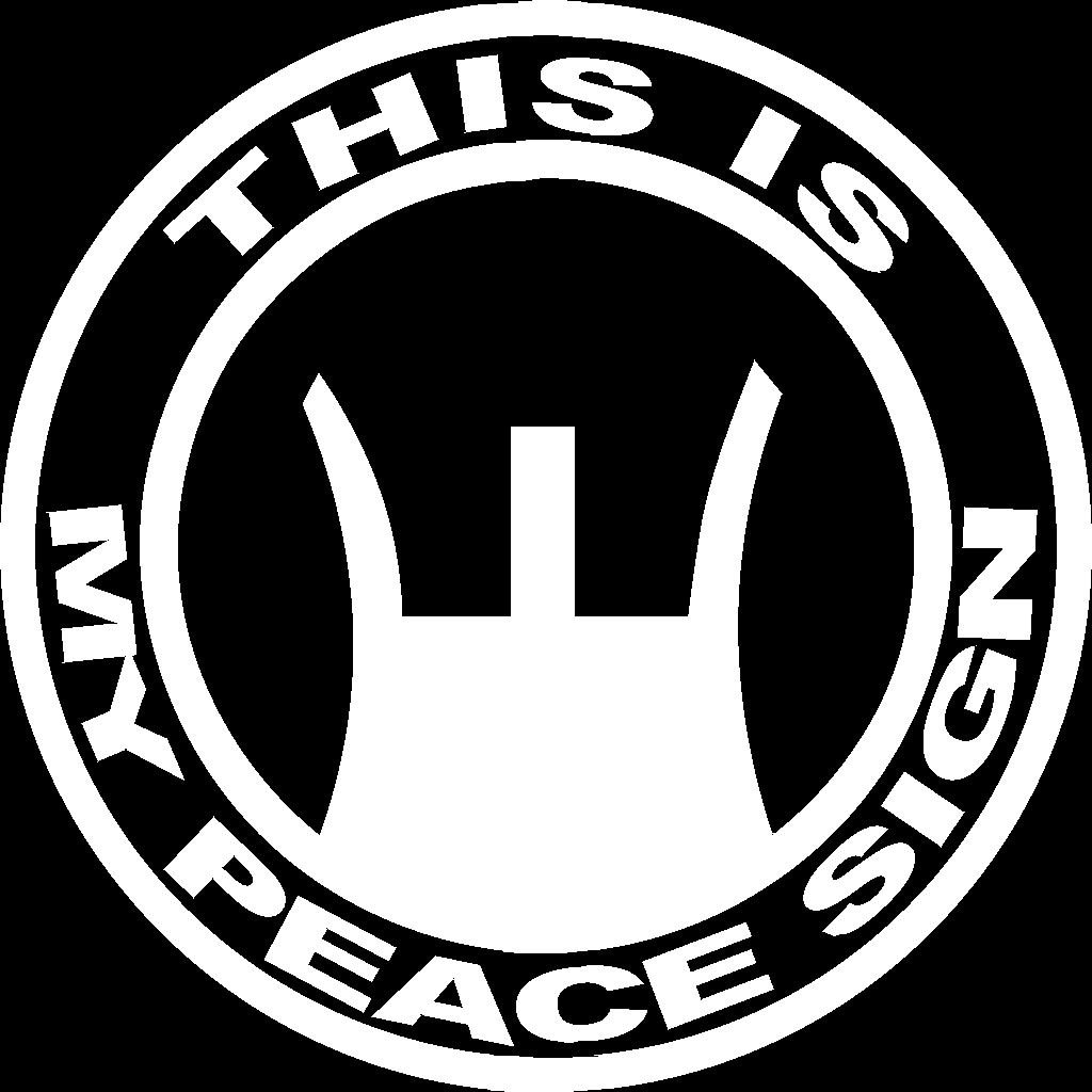 This is My Peace Sign Car Truck Van Window or Bumper Sticker | Etsy