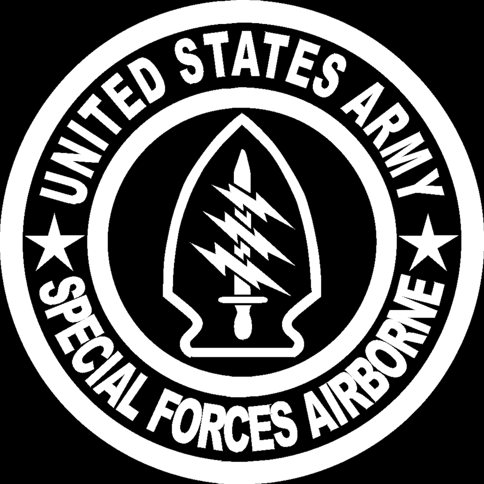 US Army Round Airborne Special Forces Patch Custom Car Truck - Etsy