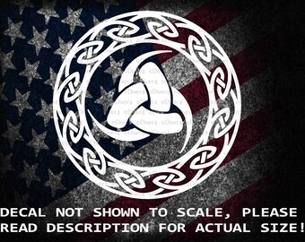 Horns of Odin Symbol Vinyl Decal - Etsy