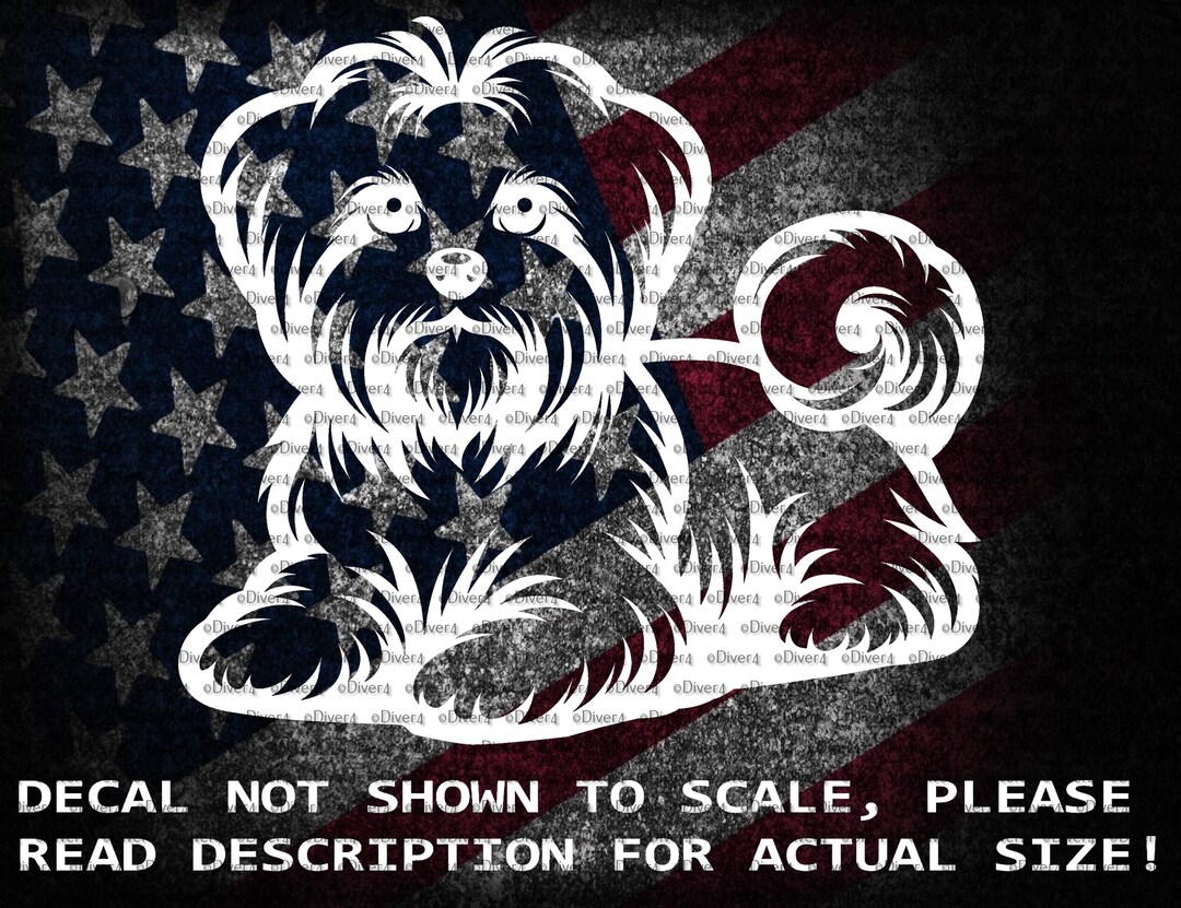 Maltese Laying Down Car Van Truck Sticker Cut Vinyl Decal - Etsy