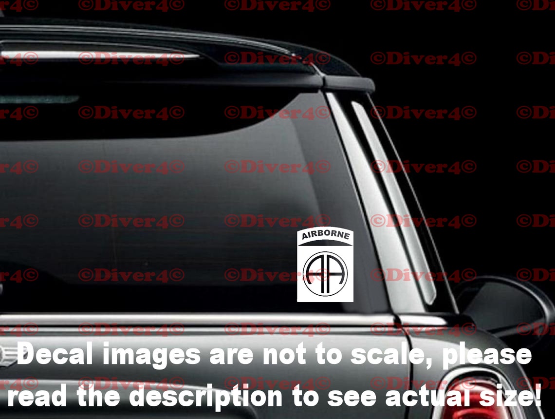 US Army 82nd Airborne All American Division Patch Car Truck | Etsy