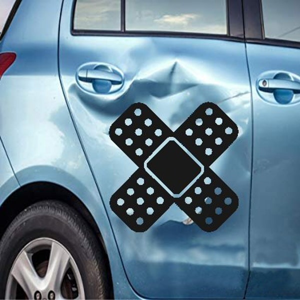 Car Band Aid Decal - Etsy