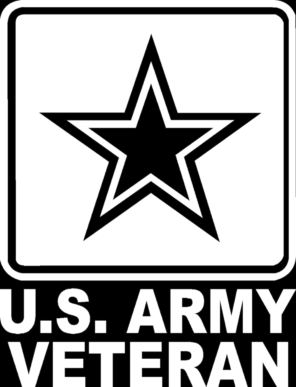 U.S. Army Veteran Die Cut Vinyl Decal Bumper Sticker | Etsy