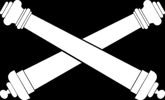 Field Artillery Crossed Cannons