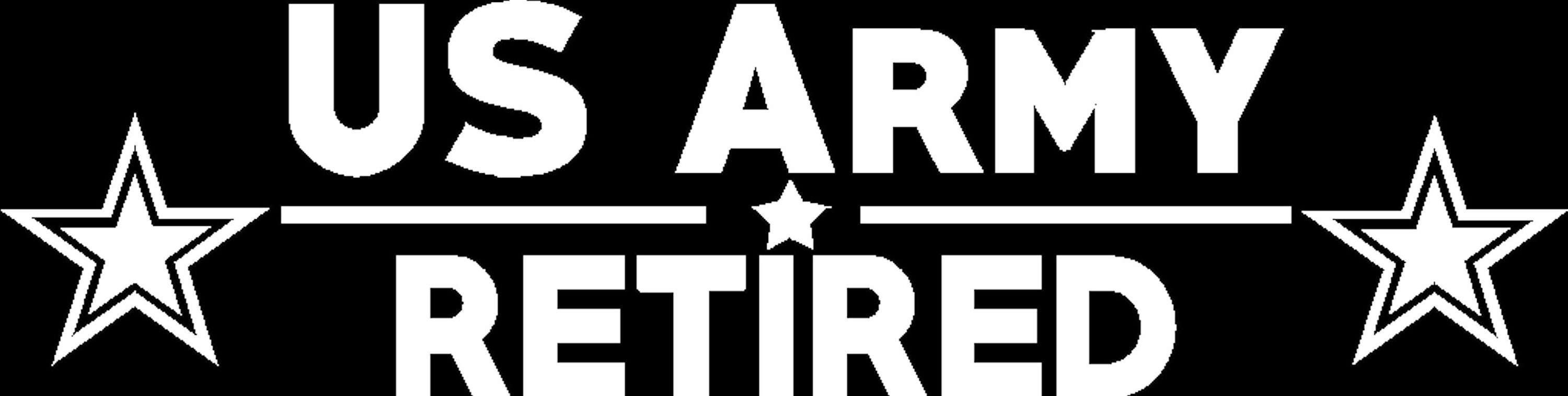 US Army Retired Custom Car Truck Van Window or Bumper Sticker Vinyl ...