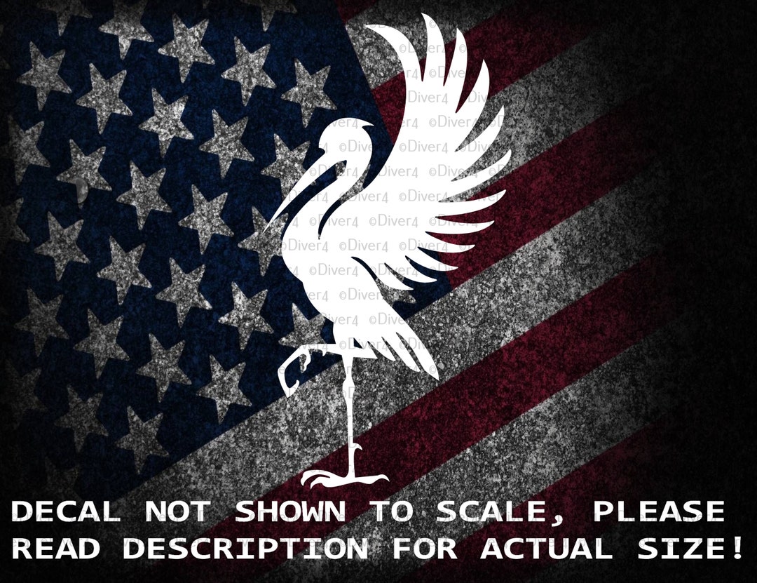 Standing Stork Silhouette Car Van Truck Sticker Cut Vinyl Decal - Etsy