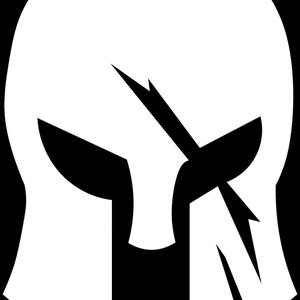 Distressed Spartan Helmet # 2 Custom Car Truck Van Window or Bumper ...