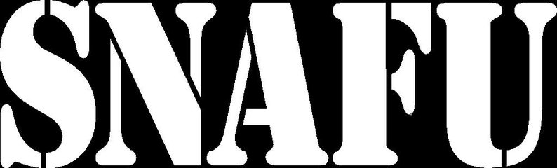 SNAFU Military Saying Vinyl Custom Car Truck Van Window or | Etsy